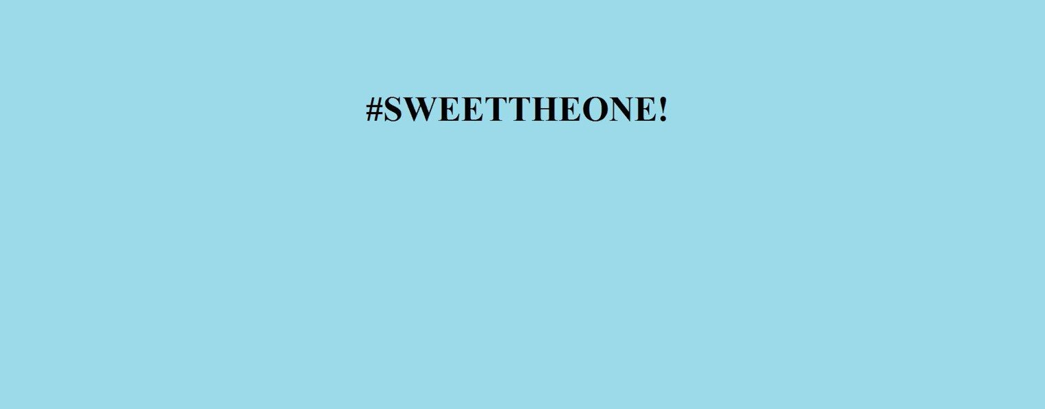 SweetTheOne