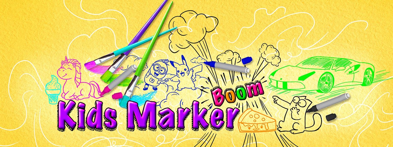 Kids Marker Boom