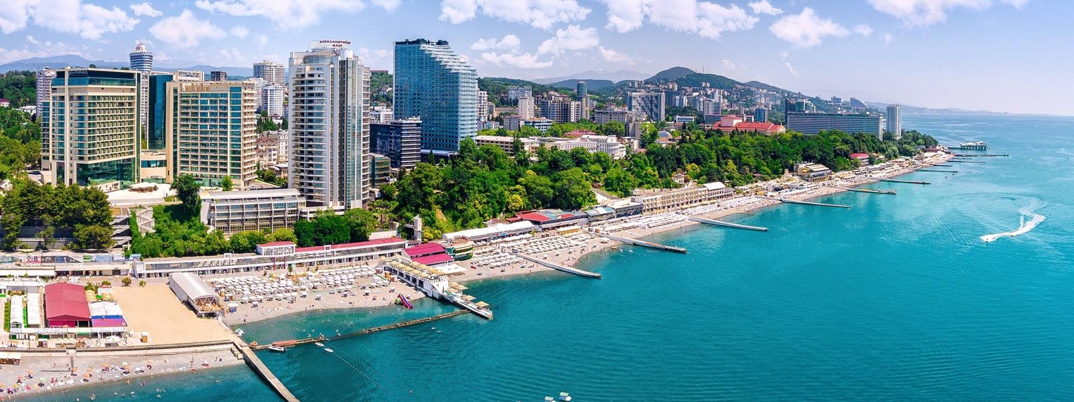 Красивые дома в Сочи