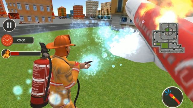 Fire Fighter Truck Real City Heroes Game, Gameplay смотреть онлайн ...