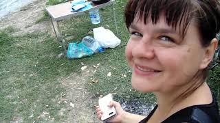 ?Толстолобик, на самодельный технопланктон. ?