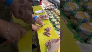 Разделываем курочку ровно за 1 минуту?