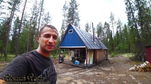 #1 ЖИЗНЬ В ТАЙГЕ \ ПУТЬ К ЛЕСНОМУ ДОМУ \ НА РЫБАЛКУ С УСТАЕВЫМ