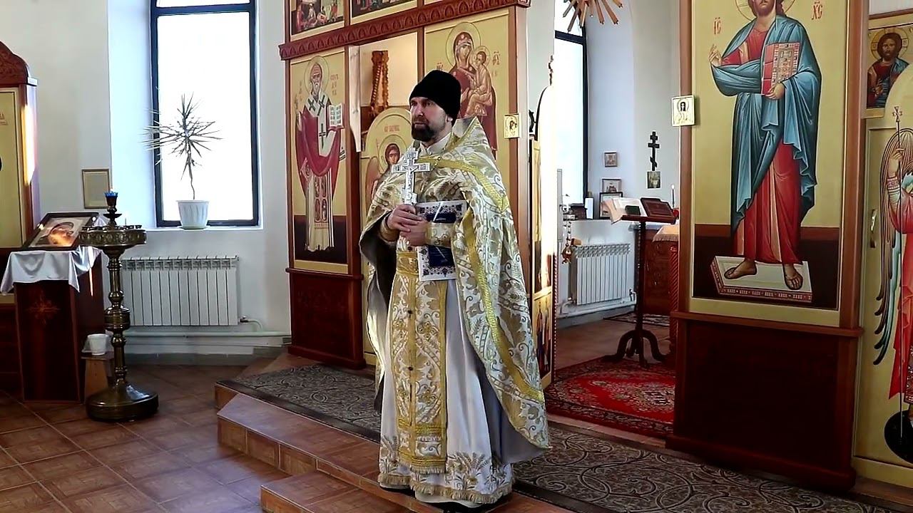 2023 Рождество Храм Отец Дмитрий