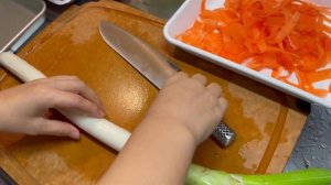 【一緒に掃除をしよう】冷蔵庫の掃除＆整理とわんぱくねぎ塩豚丼