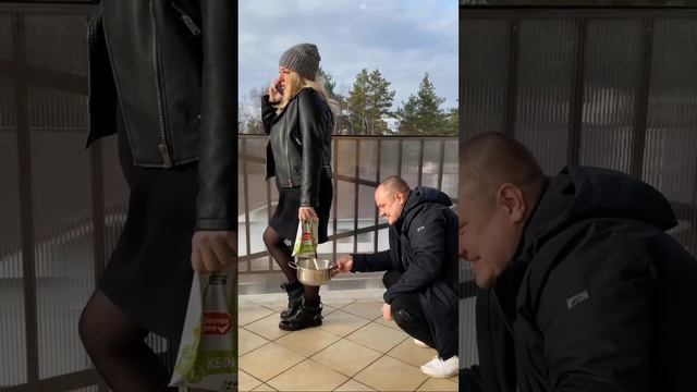 Осталась без кефира