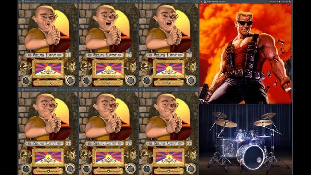 Delay Lama sings Duke Nukem 3D theme song