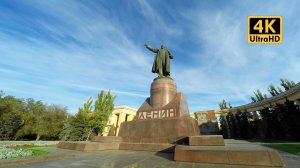 Lenin Monument to leader revolution in Russia.