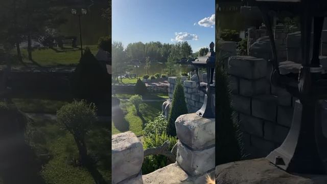«Здесь каждому найдётся интересное занятие - папам рыбалка 🎣,  детям - батут, игровая площадка и ..