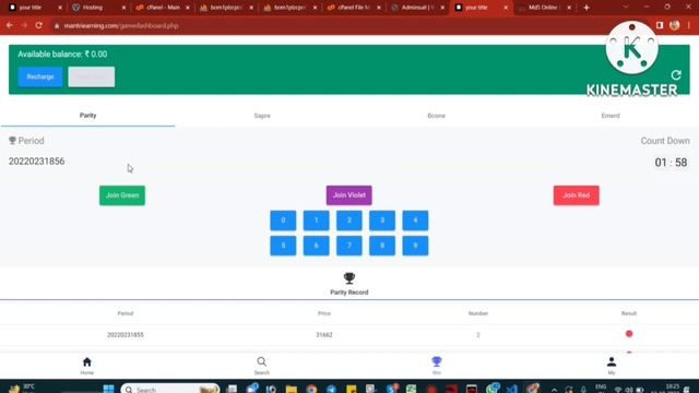 How To Create Own Color Prediction Game | Free Source Code | PHP CPanel with DV Hosting/Godaddy ...