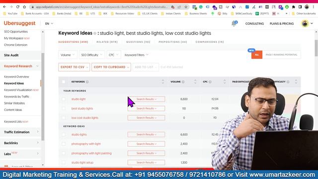 UberSuggest Full Course in Hindi | Rank your Website using UberSuggest Tool | Umar Tazkeer ...