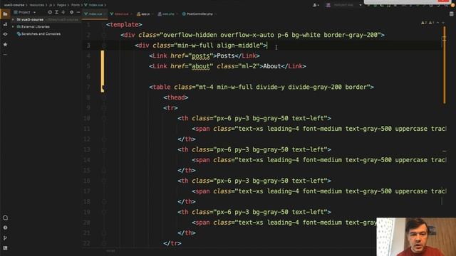 Vue Inertia + Laravel Course. 4⧸17： Links and Routing