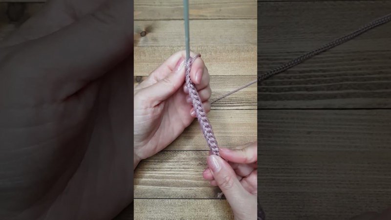 #shorts Braid Crochet Cord. Detailed Tutorial
