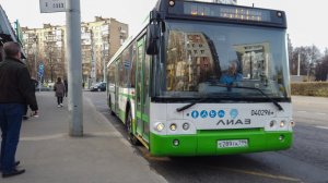 34 маршрут автобуса. 15.04.2023 год. Москва.