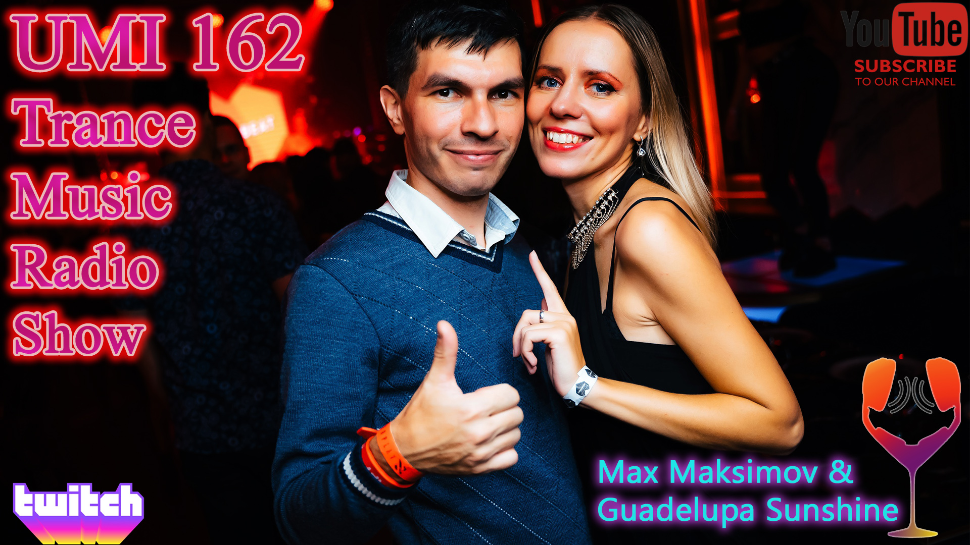 UMI 162 Trance Music Radioshow by Max Maksimov & Guadelupa Sunshine (EDM Radio Rave) Best DJ ...