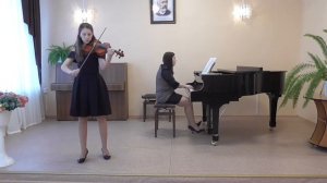 Ромашова Елизавета 14 лет И. С. Бах "Ария из оркестровой сюиты № 3 ре мажор"