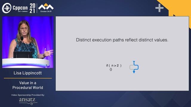 Value in a Procedural World - Lisa Lippincott - CppCon 2021