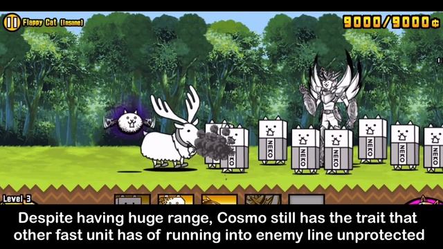 The Battle Cat - Unit Showcase: The Grateful Crane/Super Galaxy Cosmo ...