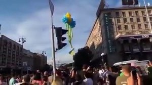 Недолгий полёт украинского герба