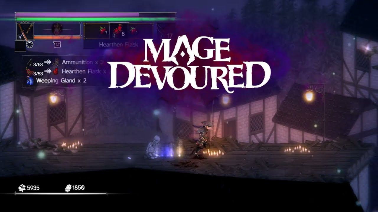 Salt and Sacrifice Прохождение №2 БОСС ЗЕЛЕНЫЙ ОХОТНИК НА ЛЮДЕЙ