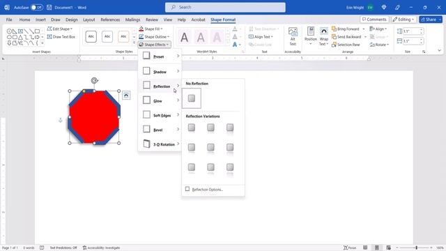 How to Insert and Modify Shapes in Microsoft Word (PC & Mac) - смотреть ...