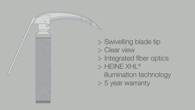 Ларингоскопические клинки HEINE FlexTip+ F.O.