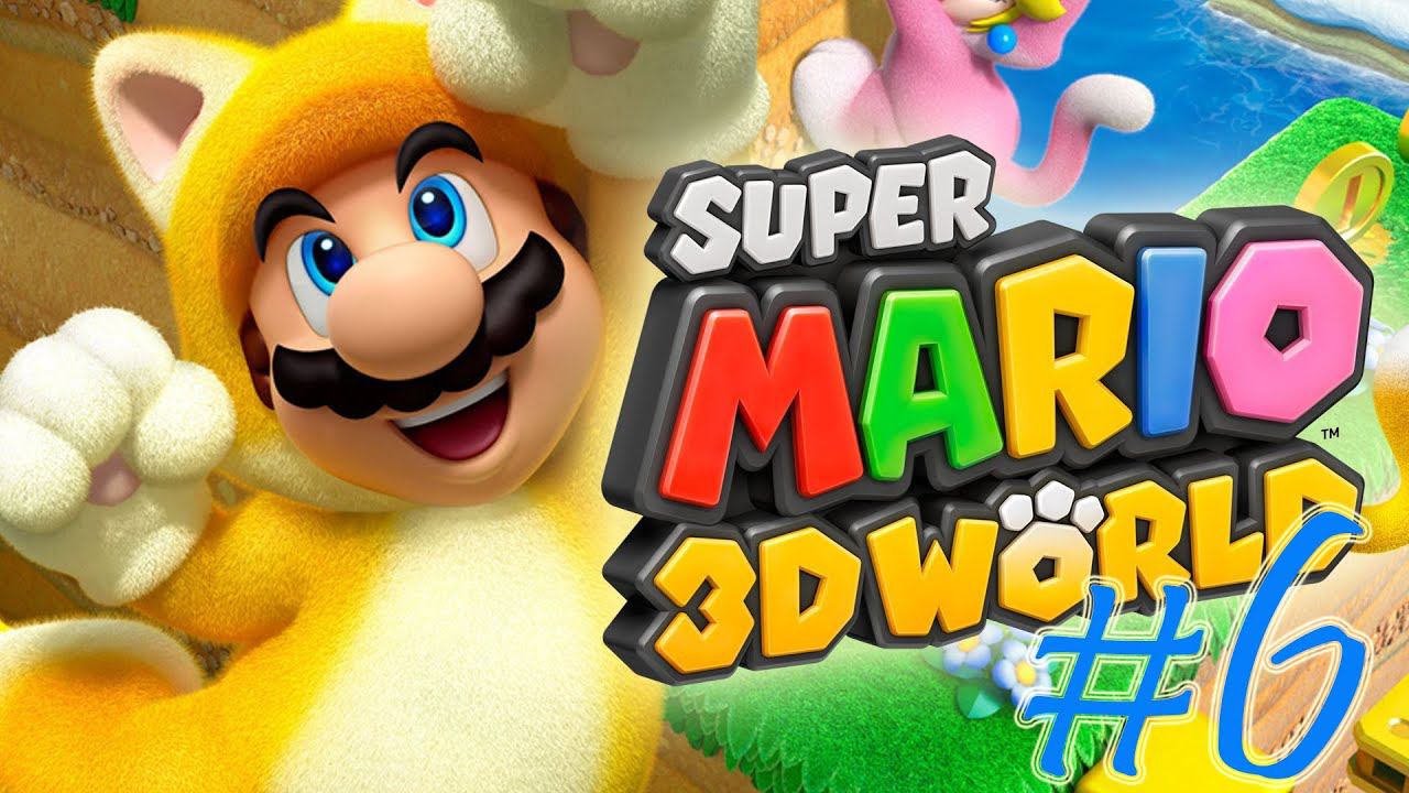 Ivan4ik & Alyon4ik - Super Mario 3D World (New Levels)(Wii U)(часть 6)(05.02.16)