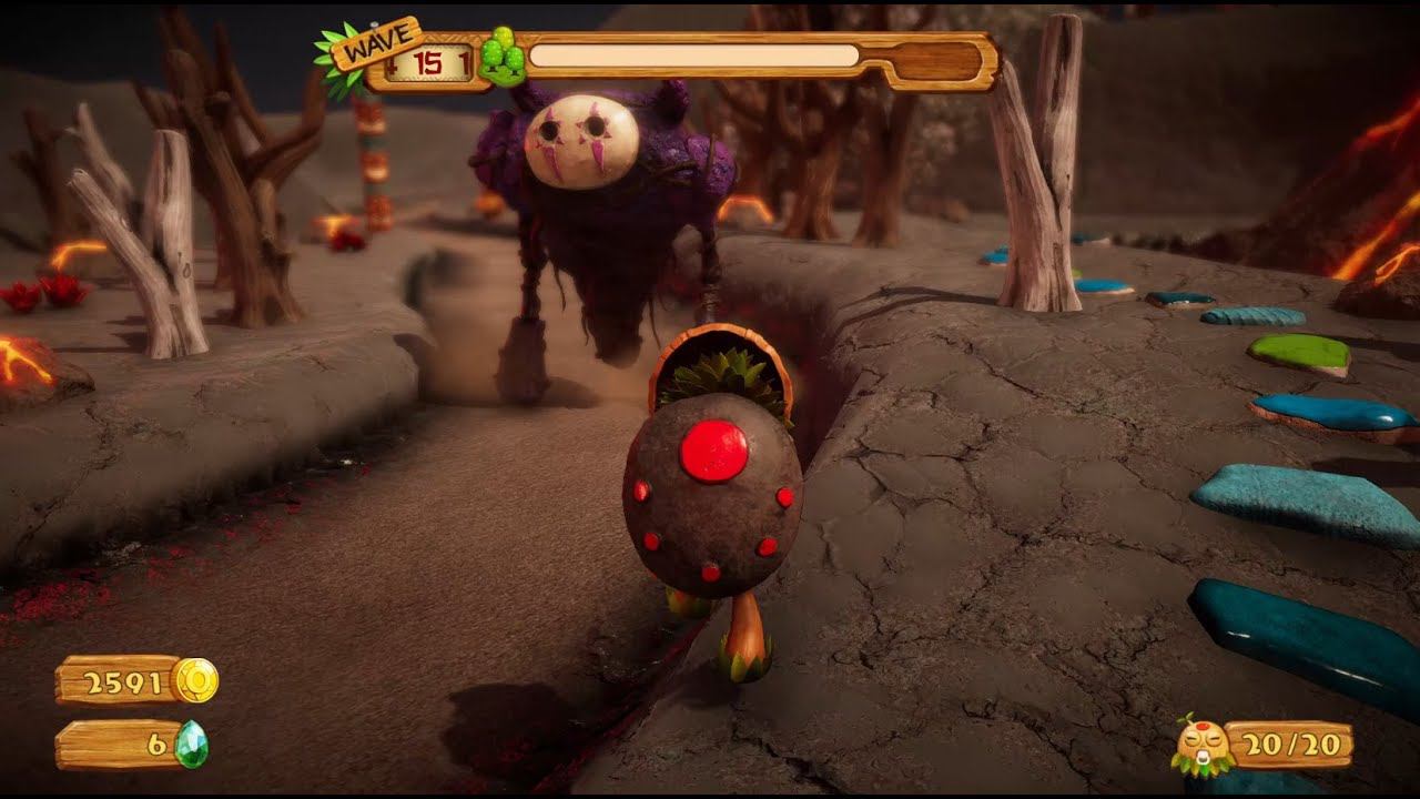 PixelJunk™ Monsters 2 - Косиножка против шести луков 5lvl
