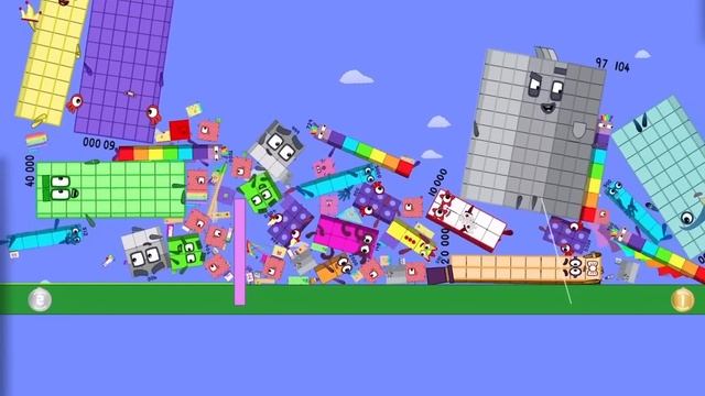 Numberblocks Ultimate Obstacle Course - смотреть видео онлайн от «Учим ...