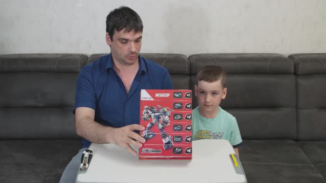 Детский Конструктор Трансформеры 1TOY Blockformers Connector МегаКоп игрушки Megabot
