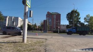 Авария на Логинова в Йошкар-Ола ДТП