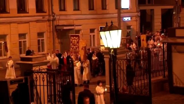 Крестный ход на Пасху 2016 год