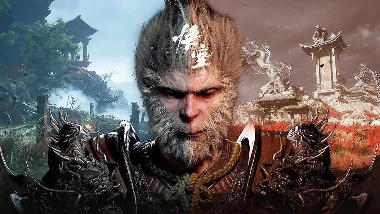 Black Myth Wukong (1) Обзор прохождение ••• Жмем на кнопки всеми пальцами ••• ОБЕЗЯН