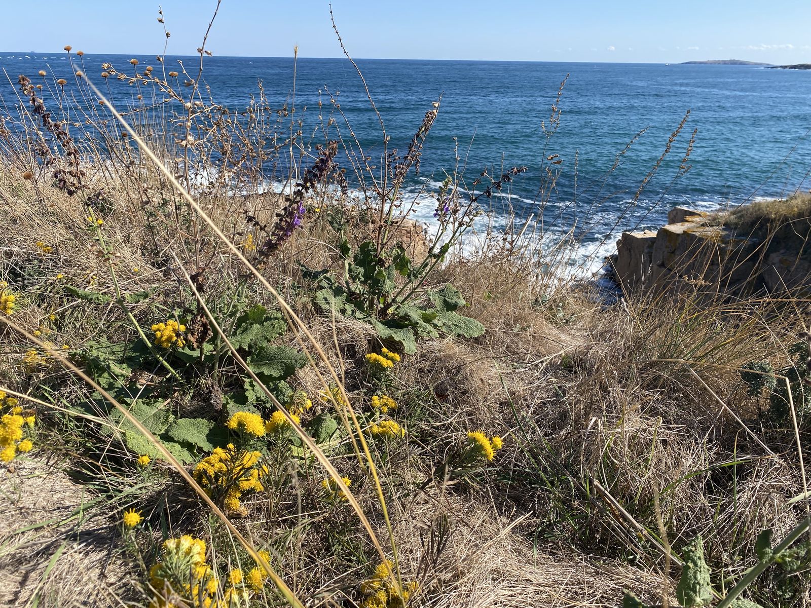 Болгария. Черноморец. Мыс Акра осенью под успокаивающую мелодию...