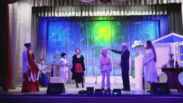 Спектакль "Сны Митрофанушки" ("Недоросль") театральная студия "Азбука театра"
