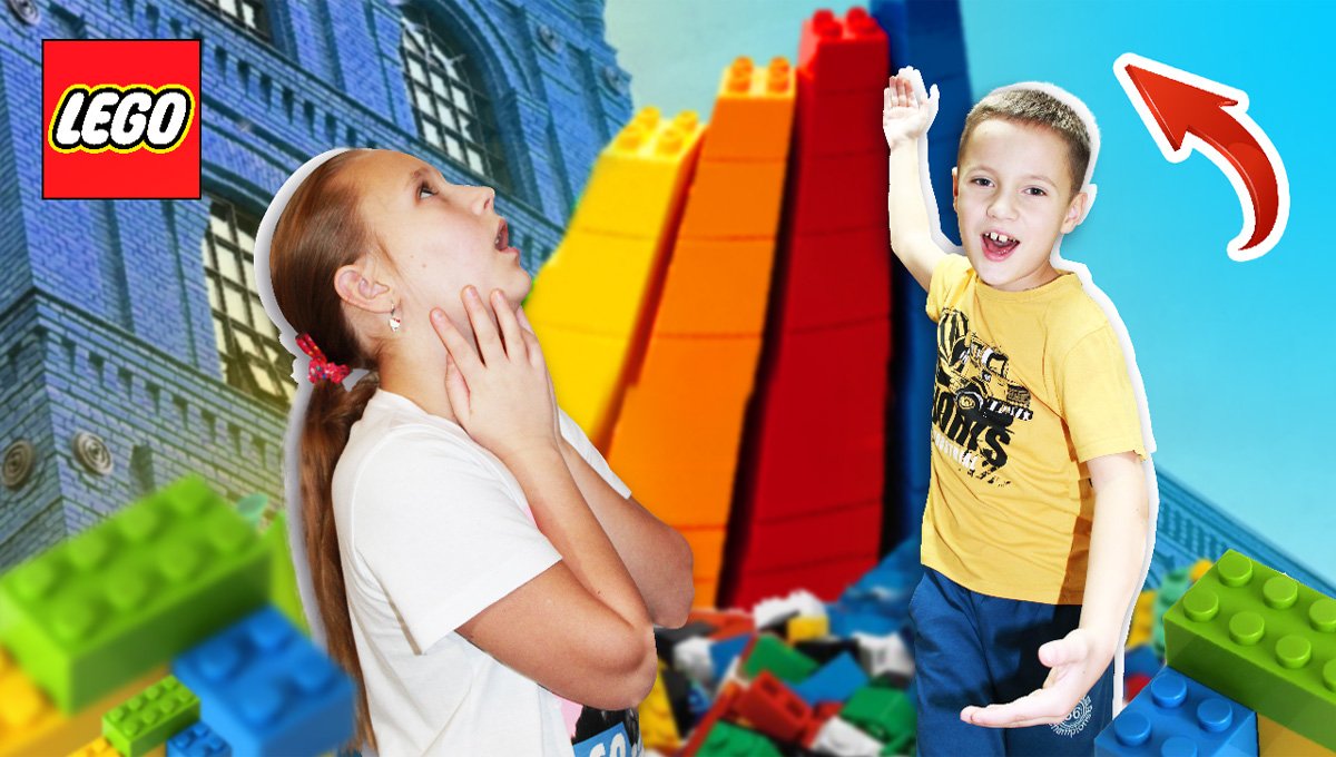 Лего челлендж / LEGO challenge / Чья башня будет выше?