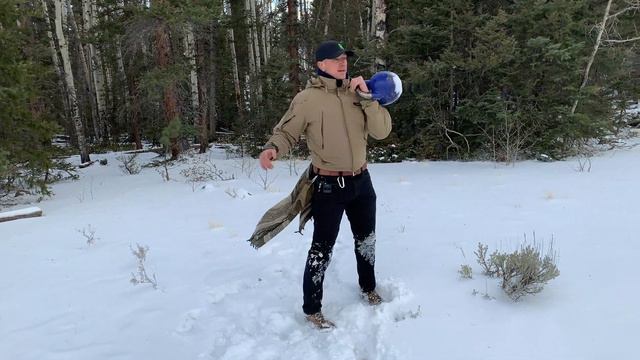 132 - Kettlebell Around the Leg High Transition to Step back lunge