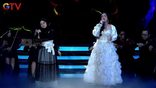 HANIN DHIYA FEAT LYODRA - BUKAN CINTA MANUSIA BIASA | AMAZING CONCERT ...