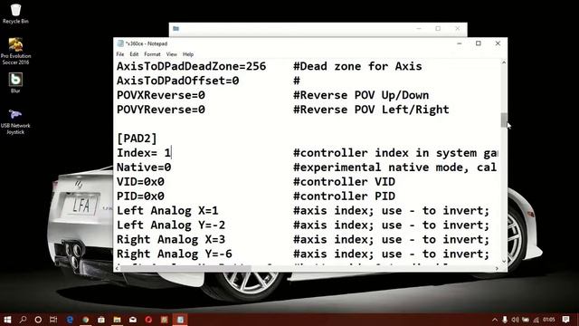 Blur USB Gamepad Controller Problem Fix PC 2020 link Play Blur With PS2 ...