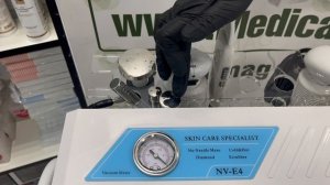 Аппарат косметологический УЗ чистка, микродермабразия, мезотерапия NOVA NV-E4