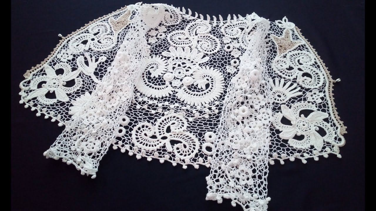 Жакет кружевной/Авторская работа