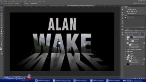Tutorial photoshop fotomontaje estilo Alan Wake wallpaper by @ildefonsosegura