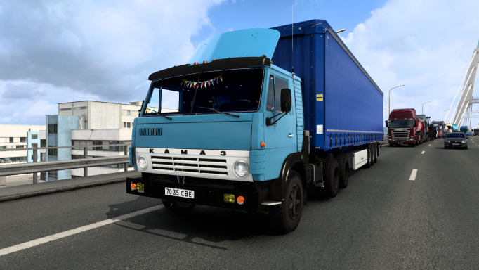 КамАЗ-5410 для Euro Truck Simulator 2 v 1.43