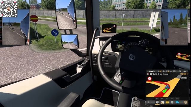 Играю в Euro Truck Simulator 2 Поездка из Палдиски в Глазко (Часть3)