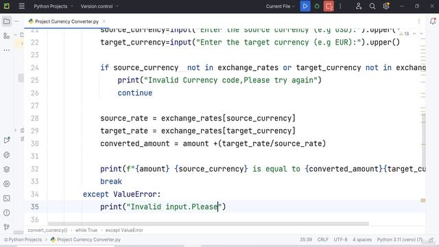 Day 11 - 15 - Project Currency Converter