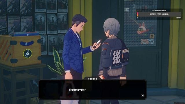 Памятная монета АИК 15 Шестая улица Трэвис Zenless Zone Zero