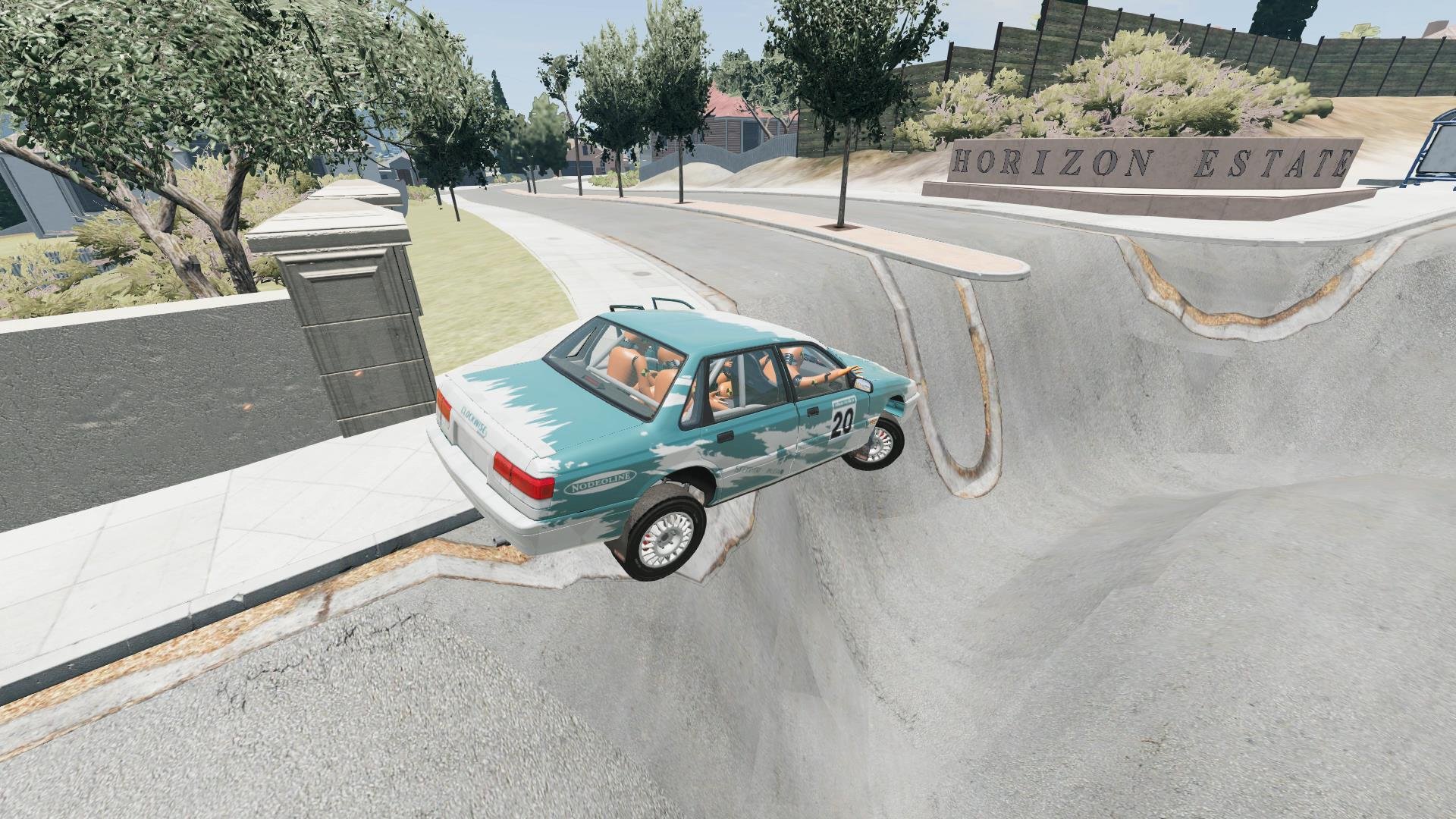 Яма на дороге #6 - BeamNG Drive | World BeamNG Drive