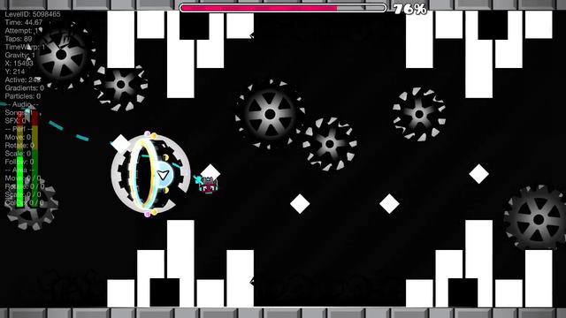 прохождение Speed of light by TheRealSalad (all coins) Geometry dash