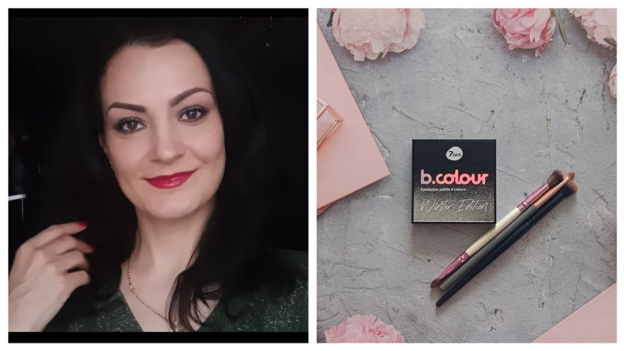 МАКИЯЖ ПАЛЕТКОЙ 7Days B.Colour Winter Edition Queen AlexaВариант 2
