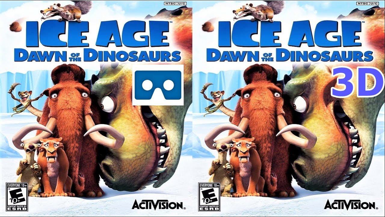 Ice Age  3 3D video SBS VR box google cardboard